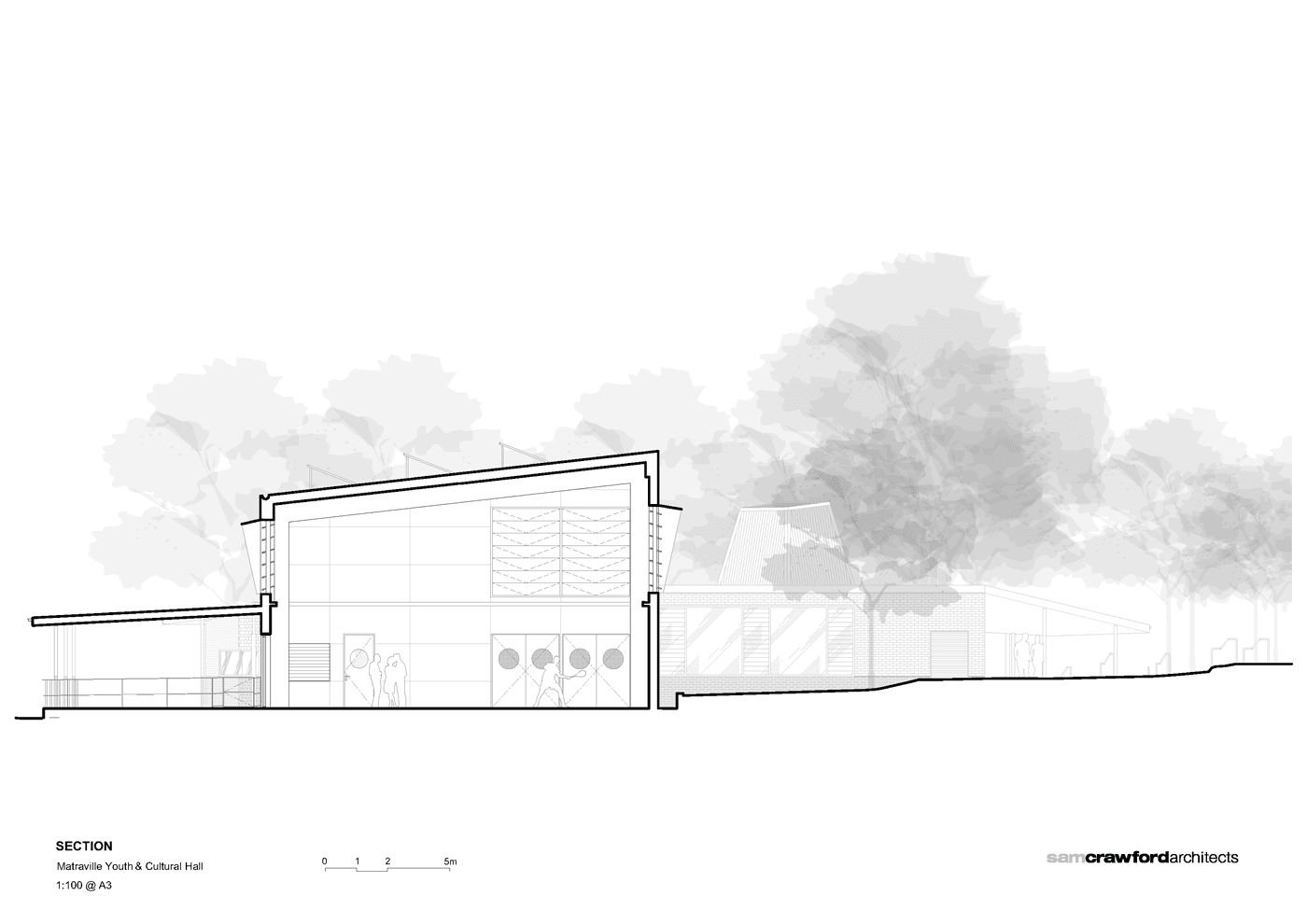 Matraville Youth & Cultural Hall - Sam Crawford Architects